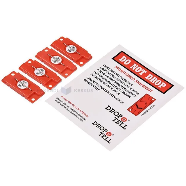 Transport indicator Drop-n-Tell - Pakendikeskus