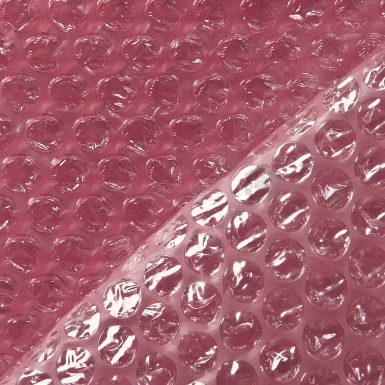 Antistatic bubble wrap 0,75m wide, 100m/roll - Packforce