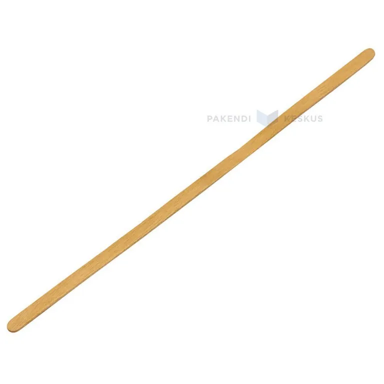 Wooden stirring rod 18cm, 100pcs/pack - Packforce